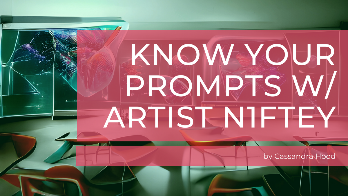 Know Your Prompts: Turning AI Generated Paintings into NFT's ...